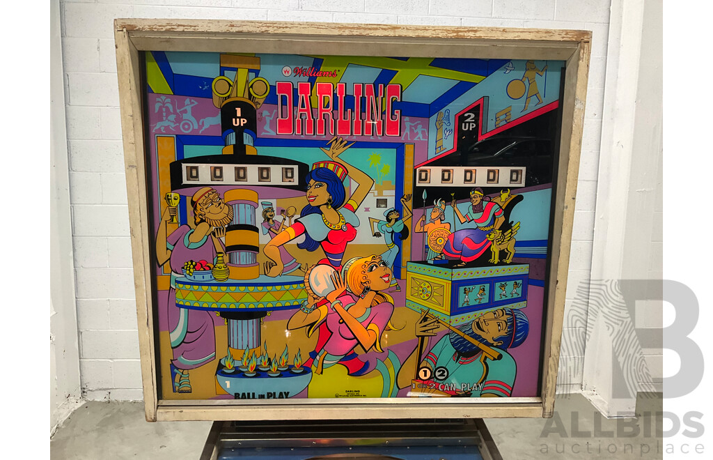 Darling by Williams Pinball Machine - Lot 1573310 | ALLBIDS