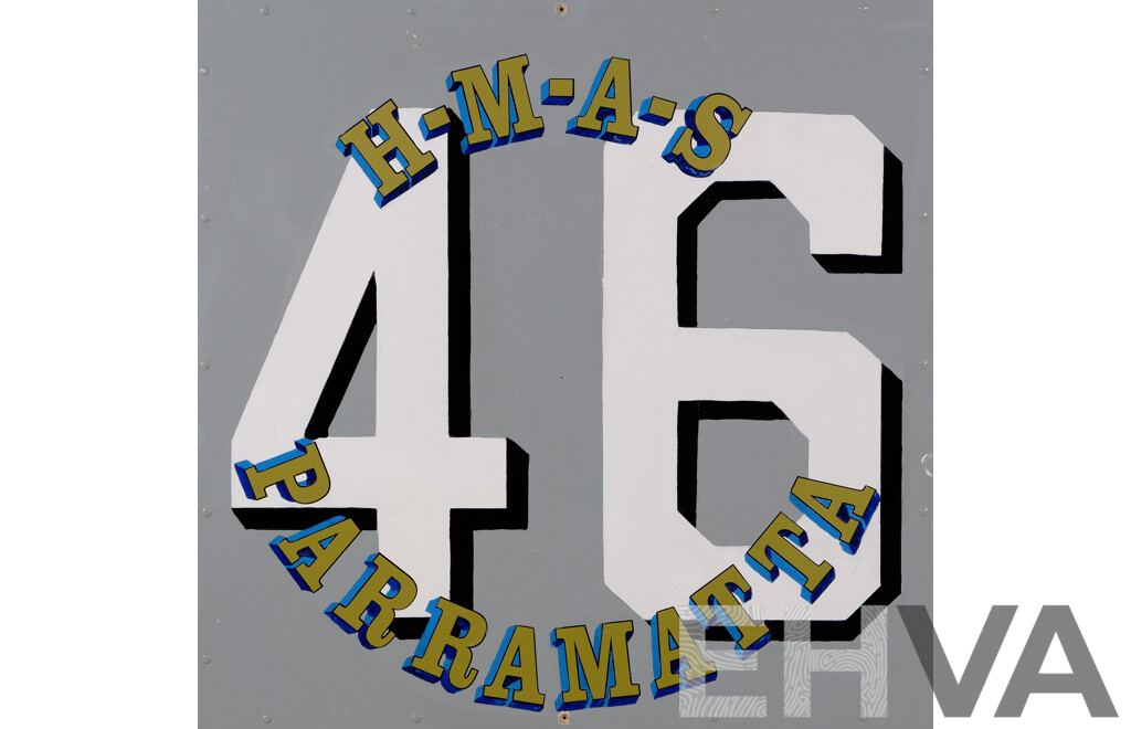 Scratch Made Ships Pennant Number - Lot 1594897 | EHVA