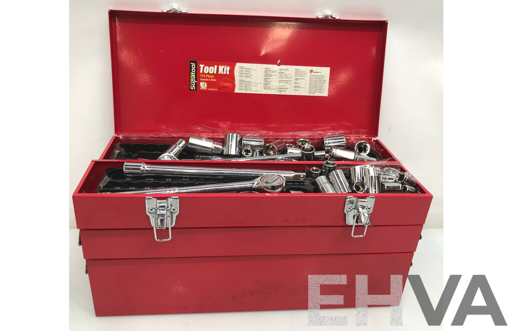 Supatool 174 Piece Metric and Imperial - Lot 1577138 | EHVA