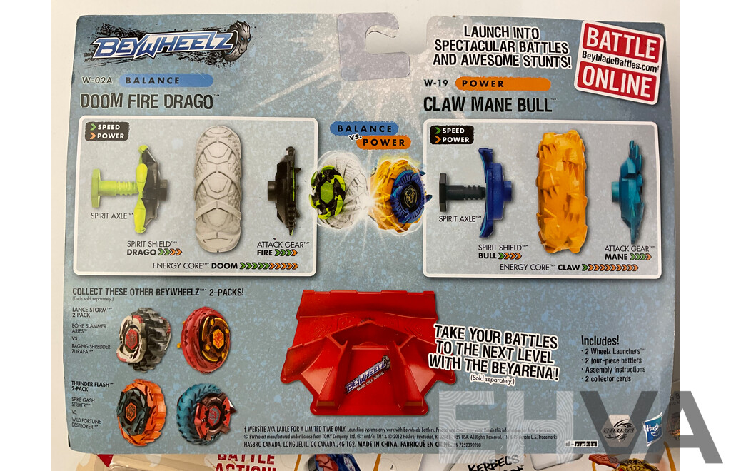 Boxed Hasbro Beyblade Bey Wheelz - Lot 1582315 | EHVA