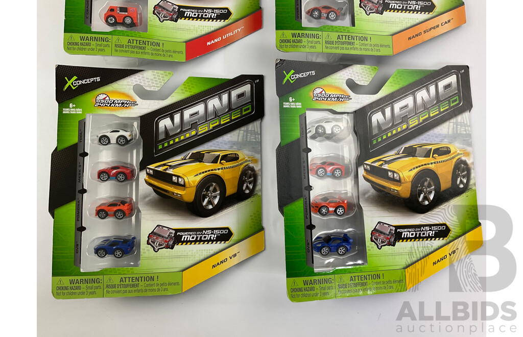 X Concepts Nano Speed Boxed Vehicles - Lot 1580903 | ALLBIDS