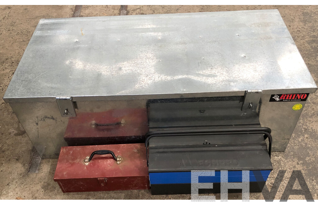 Rhino B250 Galvanised Toolbox with - Lot 1593289 | EHVA