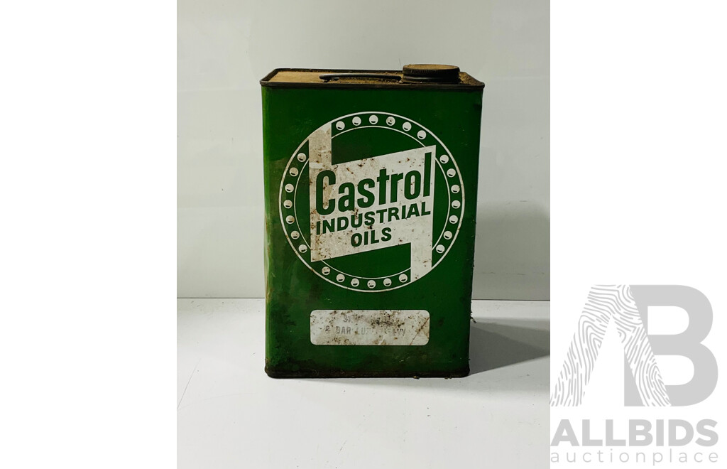 Vintage Tin Castrol Industrial - Lot 1607056 | ALLBIDS