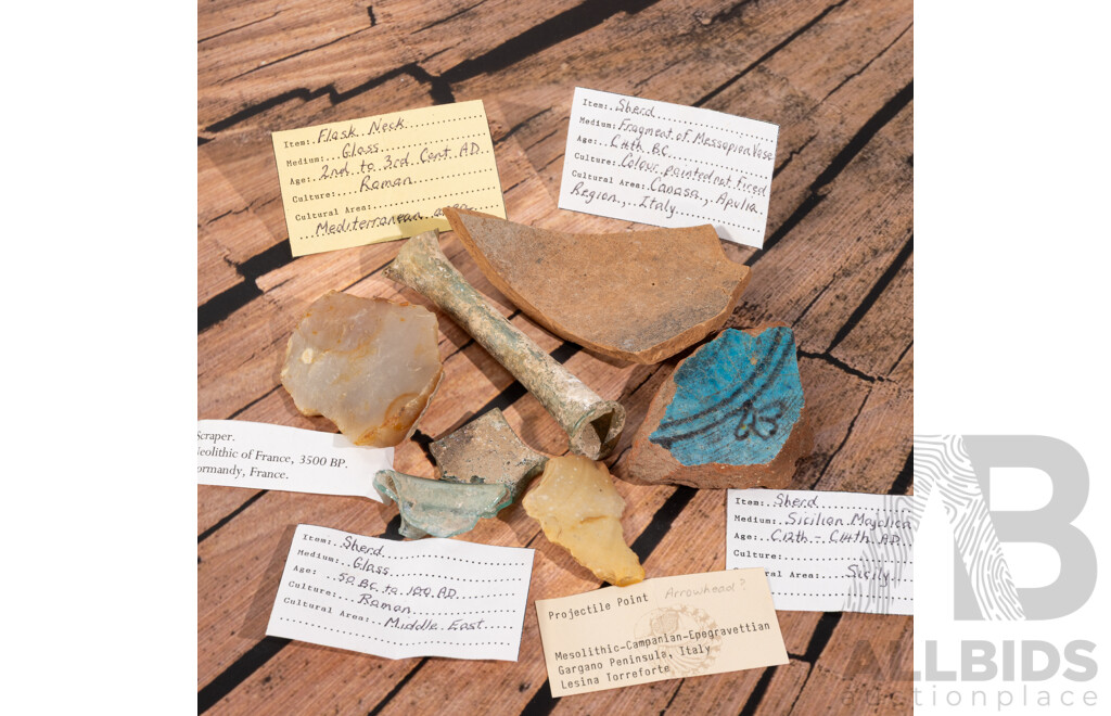 Great Collection Six Ancient Mediterranean - Lot 1599404 | ALLBIDS