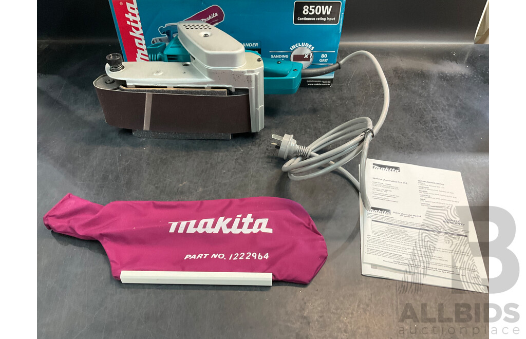 Makita Belt Sander, Matador Electric - Lot 1582373 | ALLBIDS