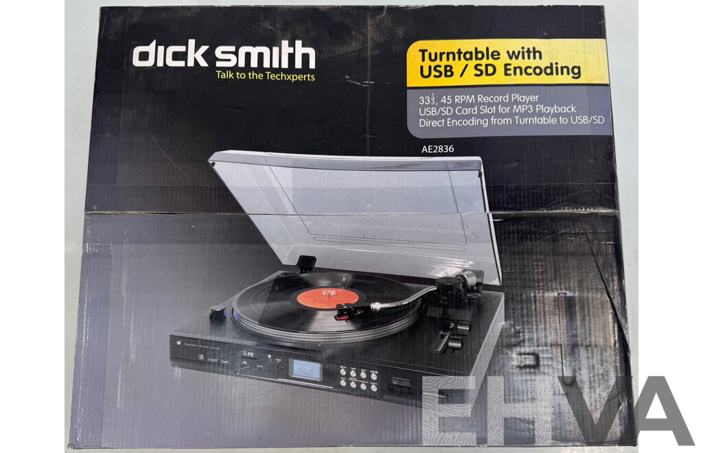 Dick Smith USB Encoding Turntable - Lot 1582292 | EHVA