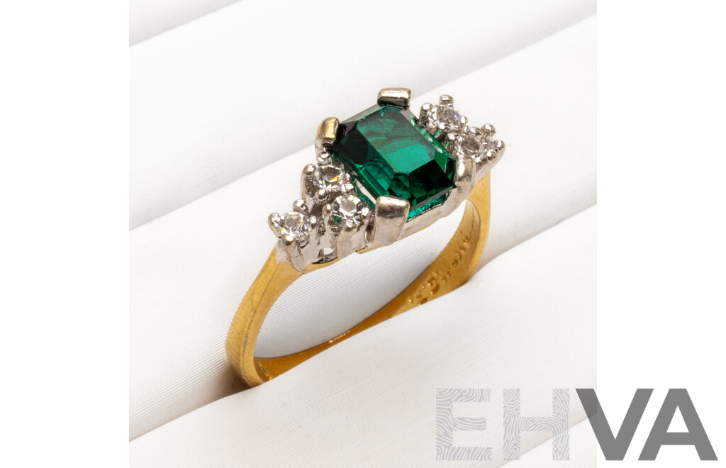 22ct Yellow Plated Base Metal Ring - Lot 1641148 | EHVA