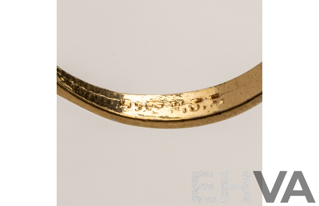 22ct Yellow Plated Base Metal Ring - Lot 1641148 | EHVA
