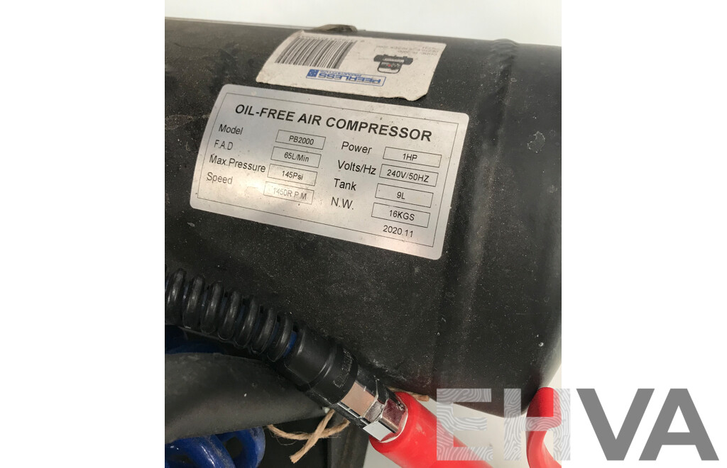 Peerless (PB2000) Oil-Free Air - Lot 1585313 | EHVA