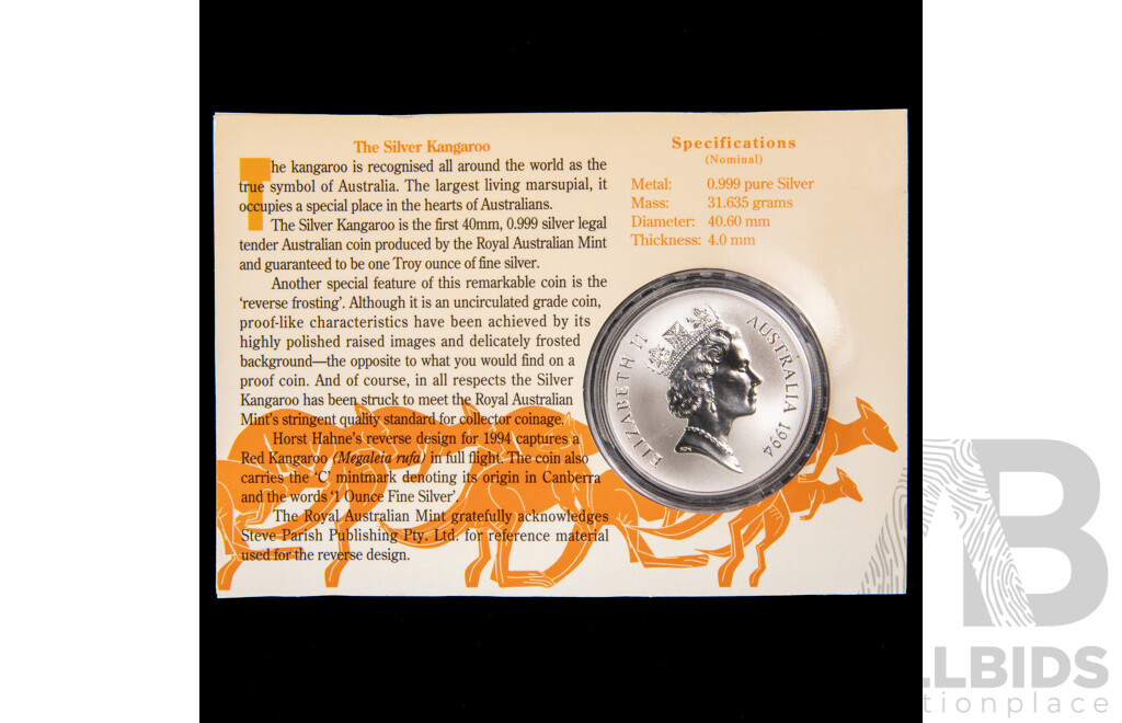 Australian RAM 1994 One Dollar - Lot 1612673 | ALLBIDS
