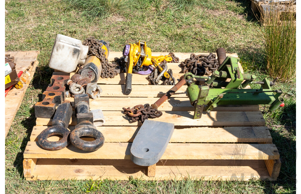 Pallet Containing Chain Assembly - Lot 1587295 | ALLBIDS