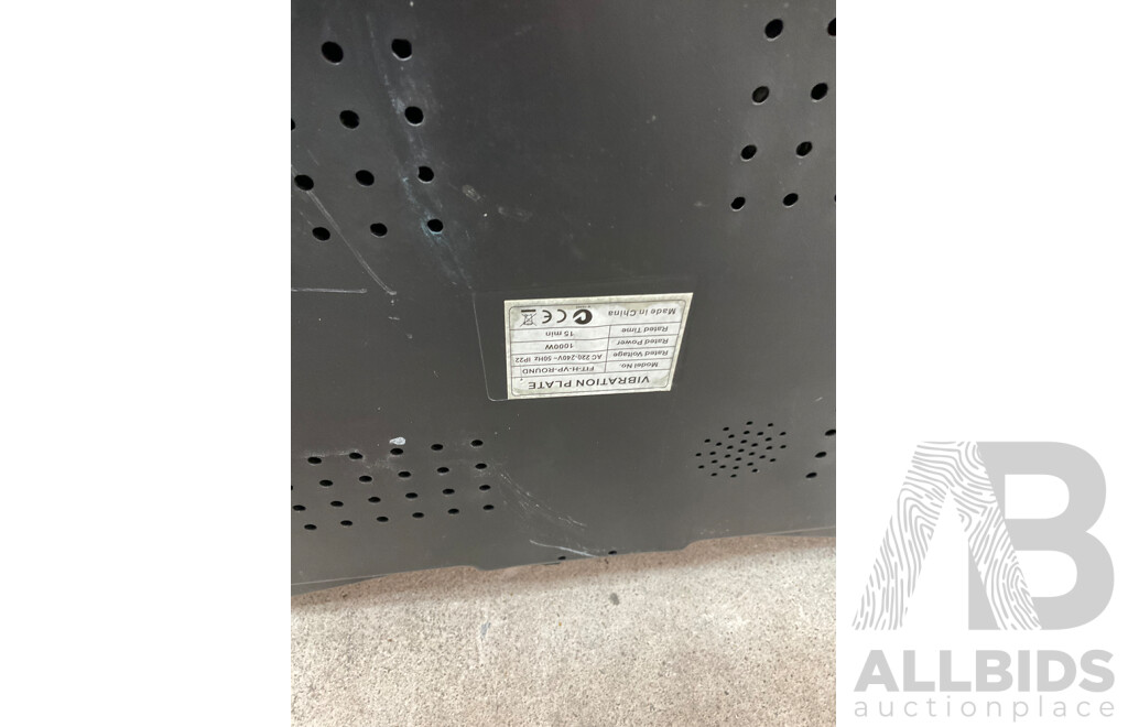 EVERFIT Vibration Machine (FIT-H-VP-ROUND) - Lot 1585809 | ALLBIDS