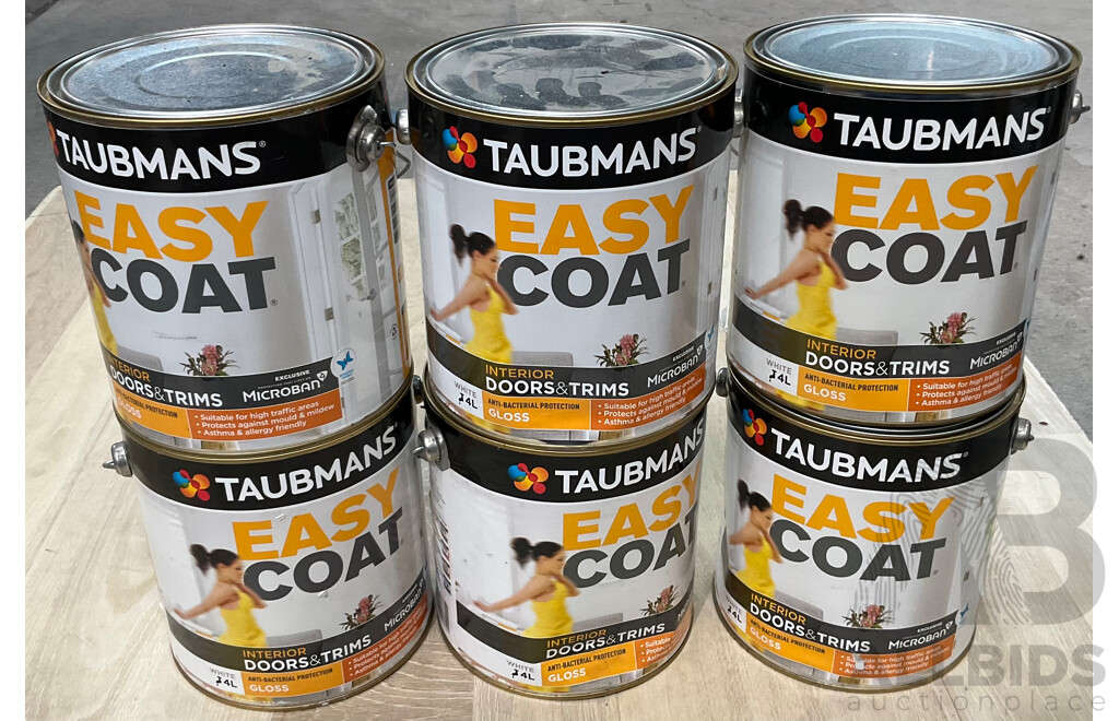 6 X TAUBMANS Easy Coat Interior - Lot 1590244 | ALLBIDS