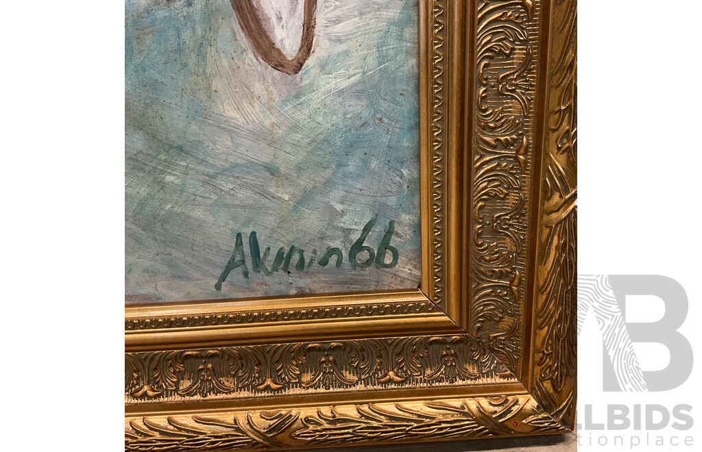 Roger Akinin Waiting for Bus, 1966, - Lot 1588317 | ALLBIDS