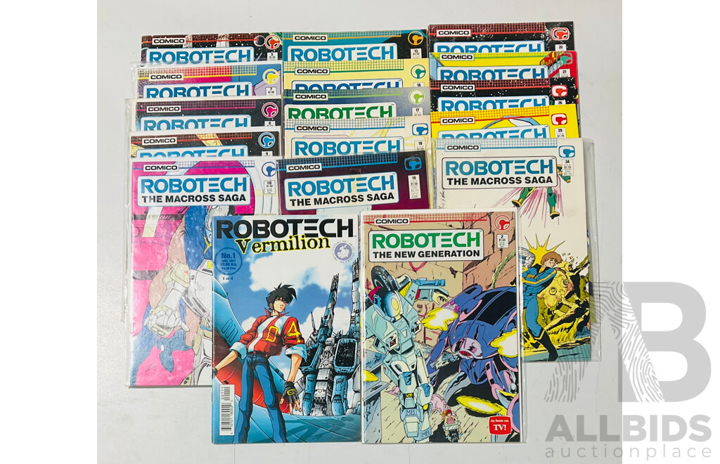 Collection of Robotech Comics Primarily - Lot 1605560 | ALLBIDS