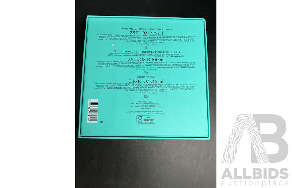 TIFFANY Co. Gift Set ORP $245 - Lot 1592600 | ALLBIDS