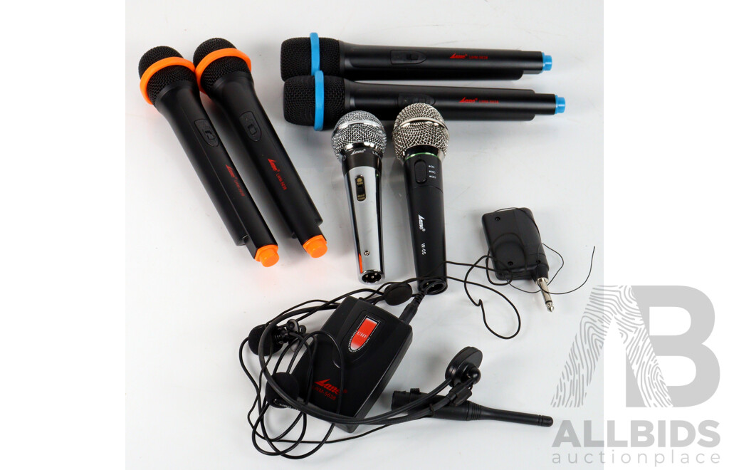 Set Four Lane Wireless Microphones - Lot 1610795 | ALLBIDS