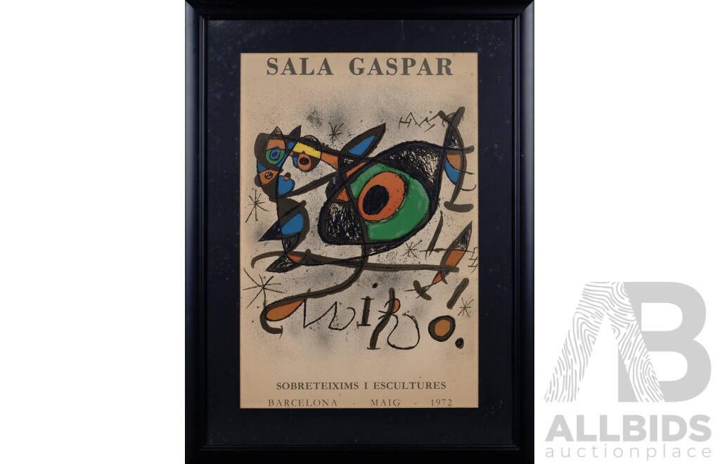 Joan Miró, (20th Century, Spanish, - Lot 1599338 | ALLBIDS