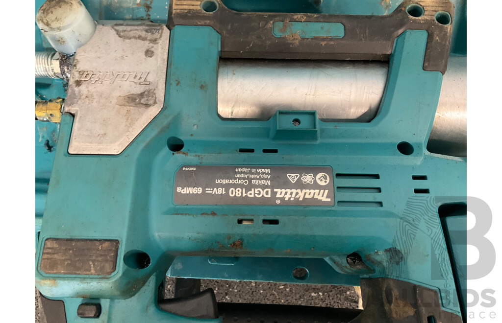MAKITA (DGP180) 18V Cordless Grease - Lot 1597073 | ALLBIDS