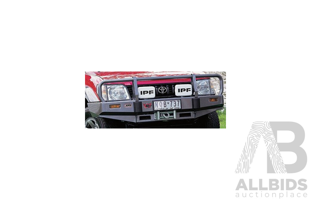 ARB Deluxe Winch Bullbar to Suit - Lot 1599575 | ALLBIDS
