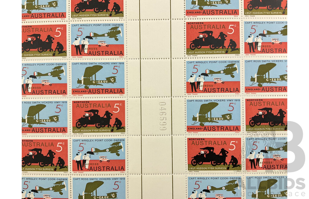 Australian Stamp Sheets Including - Lot 1610591 | ALLBIDS
