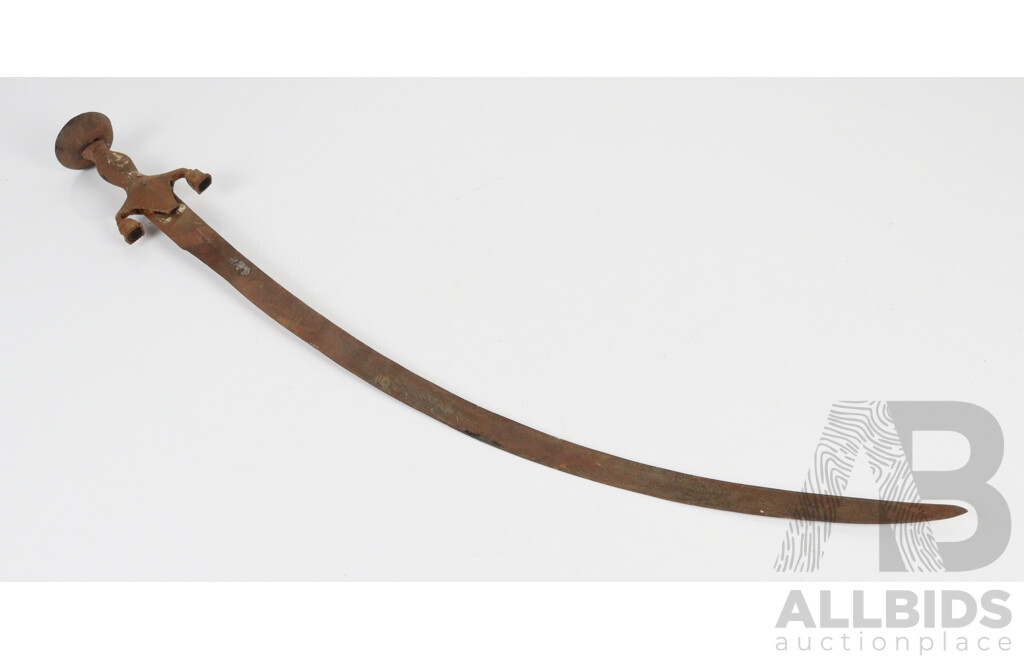 Vintage North Indian Talwar Sword - Lot 1604540 | ALLBIDS