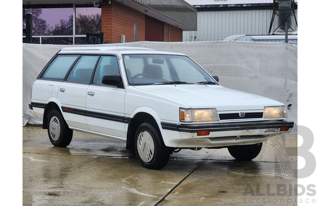 6/1989 Subaru GL Touring (4wd) - Lot 1601830 | CARBIDS