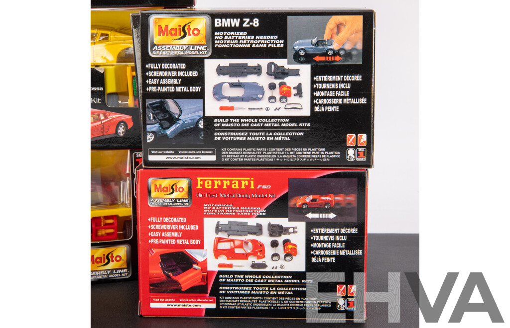 Six Maisto Assembly Line Diecast - Lot 1617808 | EHVA