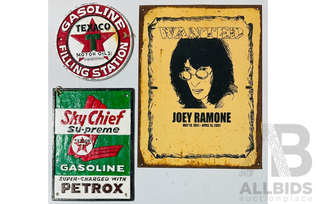 Collection of Metal Wall Signs - Lot 1603196 | ALLBIDS