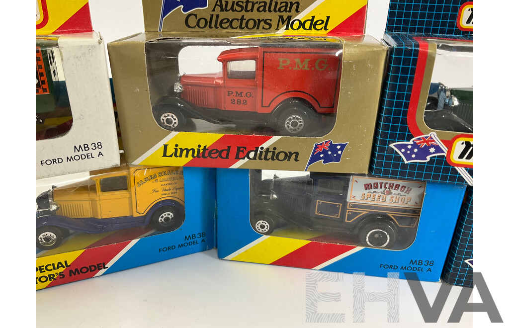 Seven Matchbox 1980's Collector's - Lot 1603855 | EHVA