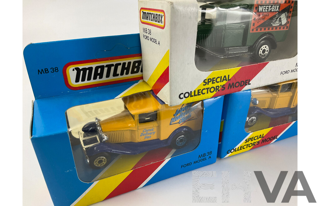 Seven Matchbox 1980's Collector's - Lot 1603855 | EHVA