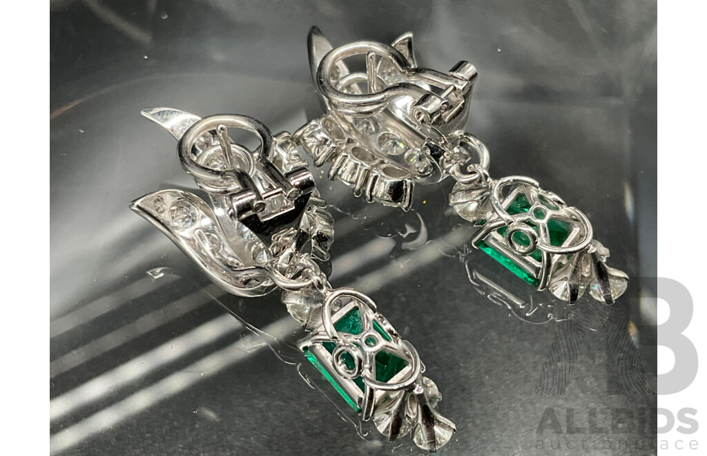 Emerald Earrings - Lot 1616510 | ALLBIDS