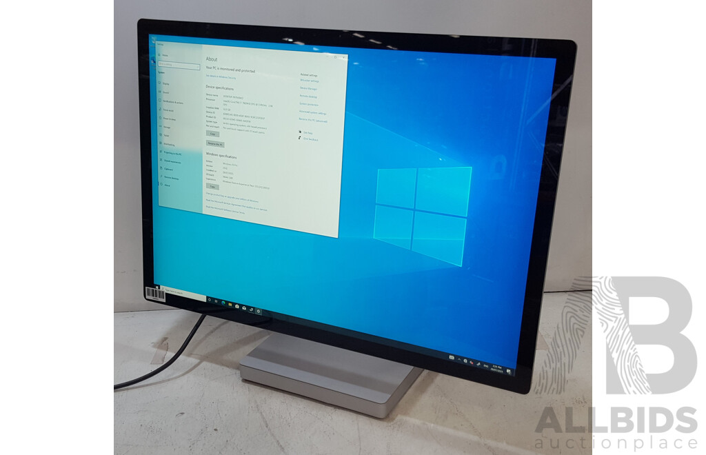 Microsoft (1707) Surface Studio - Lot 1613393 | ALLBIDS