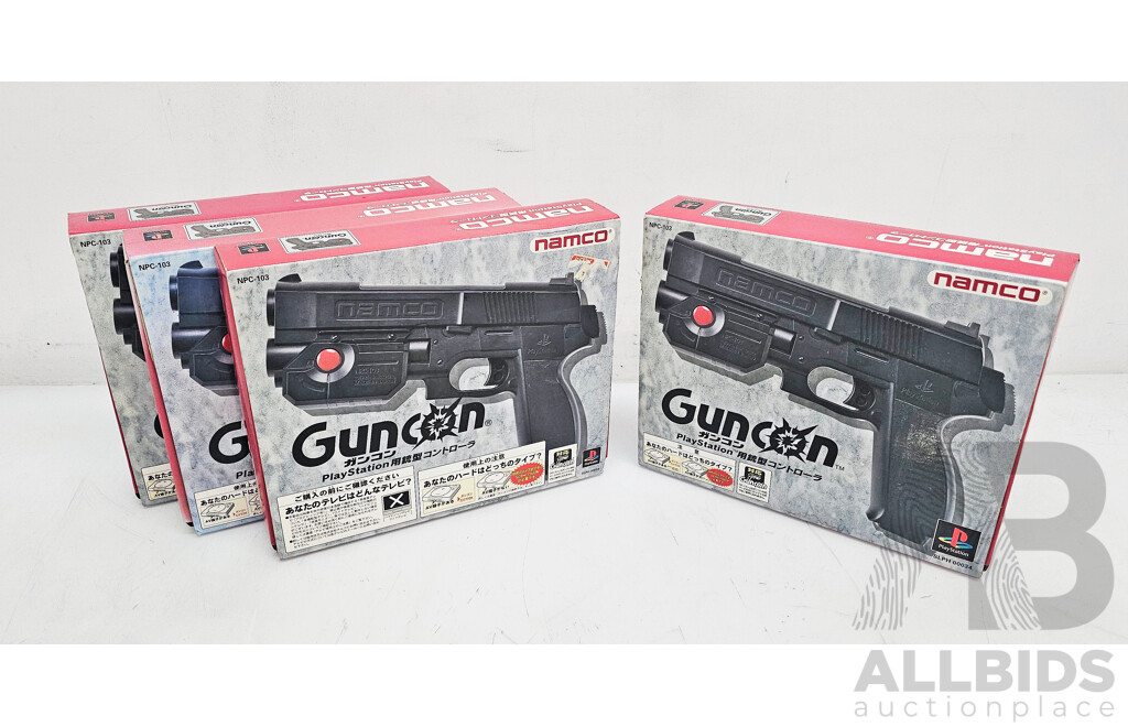 Namco Playstation Guncon Gun Controllers - Lot 1615630 | ALLBIDS