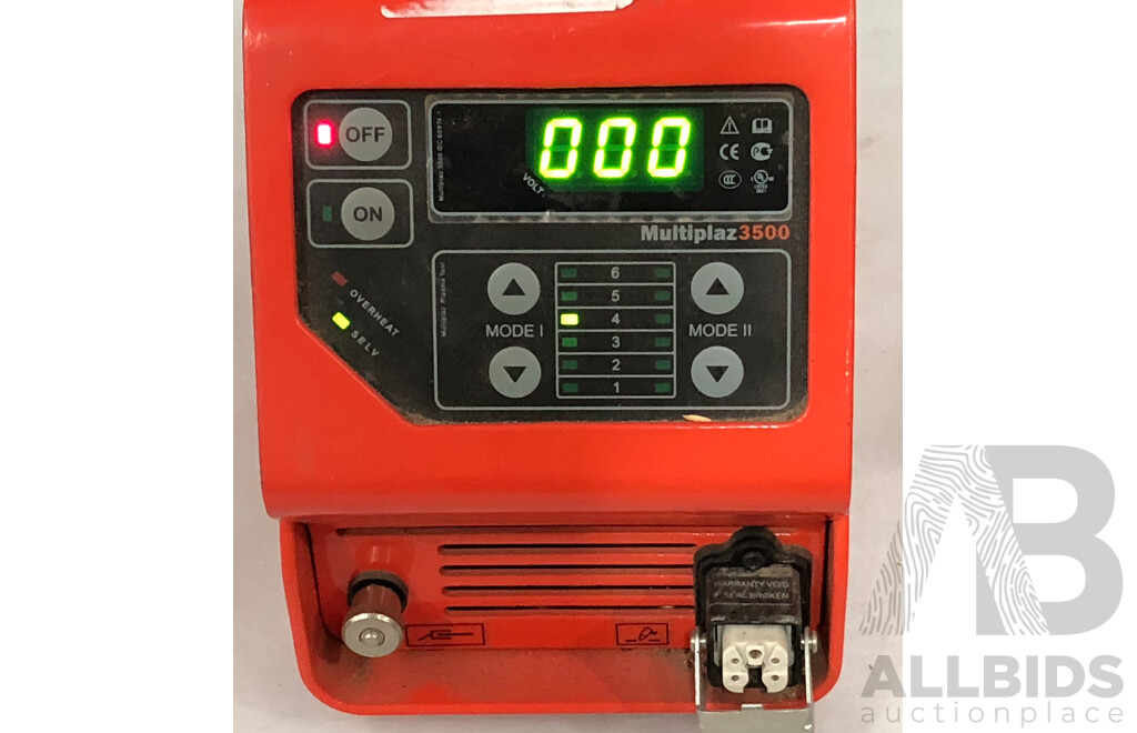 Multiplaz 3500 Portable Welder, - Lot 1618008 | ALLBIDS