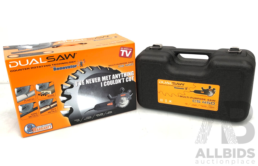 Dual Saw CS450 Hand Held Electric - Lot 1617993 | ALLBIDS