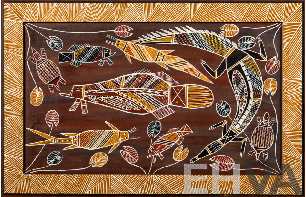 Bolda Hunter, (20th Century, Indigenous-Australian), - Lot 1628039 | EHVA