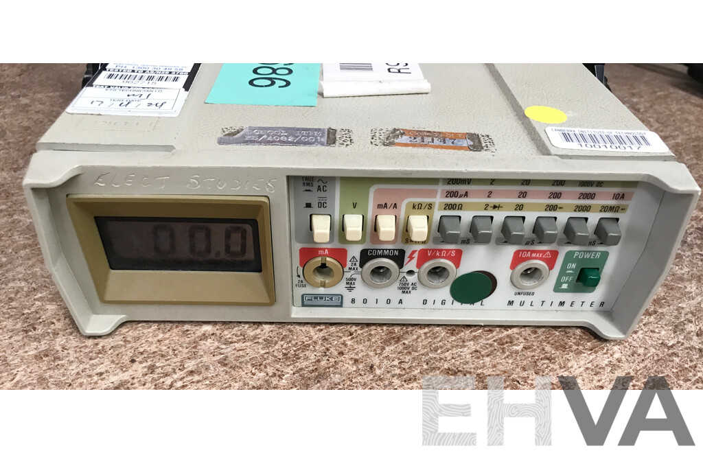 Fluke (8010A) Digital Multimeter - Lot 1635943 | EHVA