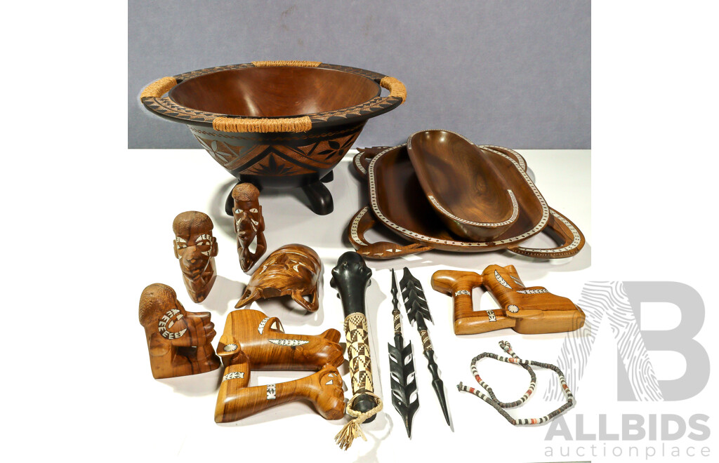 Collection Vintage Hand Carved - Lot 1620910 | ALLBIDS