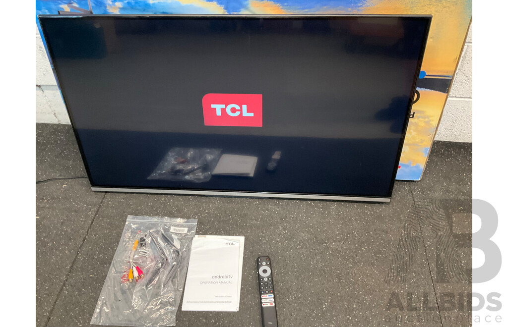 TCL QUHD Google TV (43P725) - Lot 1618779 | ALLBIDS