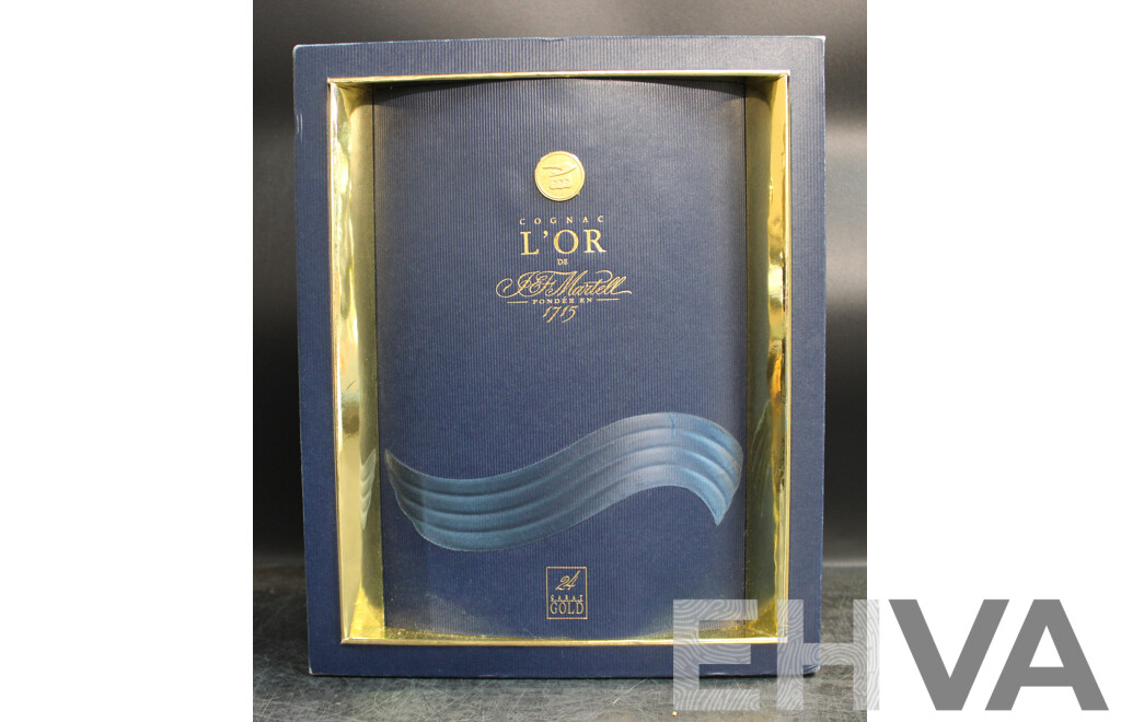 L'OR De Martell 24K Gold Cognac - Lot 1619095 | EHVA