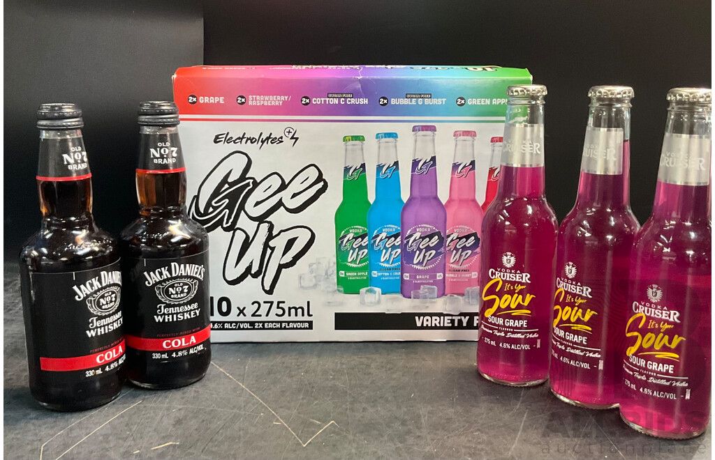 GEE-UP Vodka Mixed Pack Bottle - Lot 1619101 | ALLBIDS