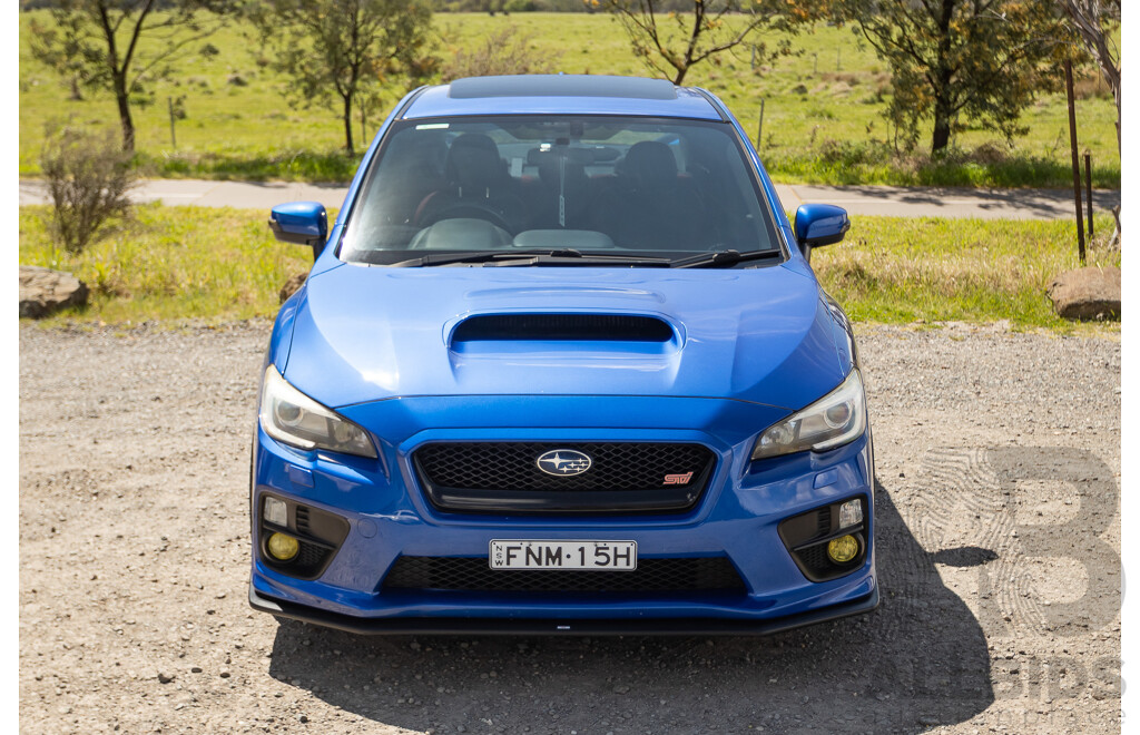 02/2015 Subaru WRX STi Premium - Lot 1623283 | CARBIDS