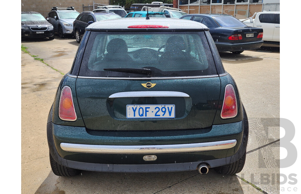 5/2002 Mini Cooper R50 2d Hatchback - Lot 1627655 | CARBIDS