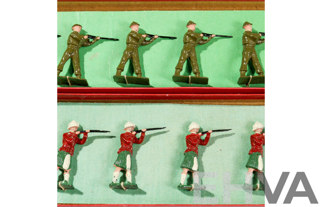 Vintage Cast Lead Military Figures, - Lot 1635518 | EHVA