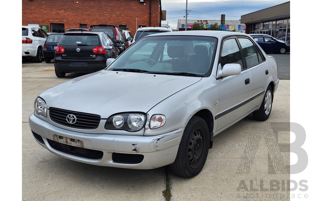 8/2000 Toyota Corolla Ascent AE112R - Lot 1630935 | CARBIDS