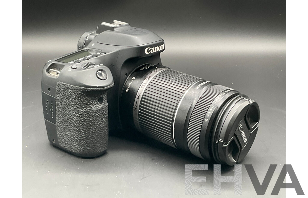 CANON EOS 80D DSLR Camera with - Lot 1635029 | EHVA