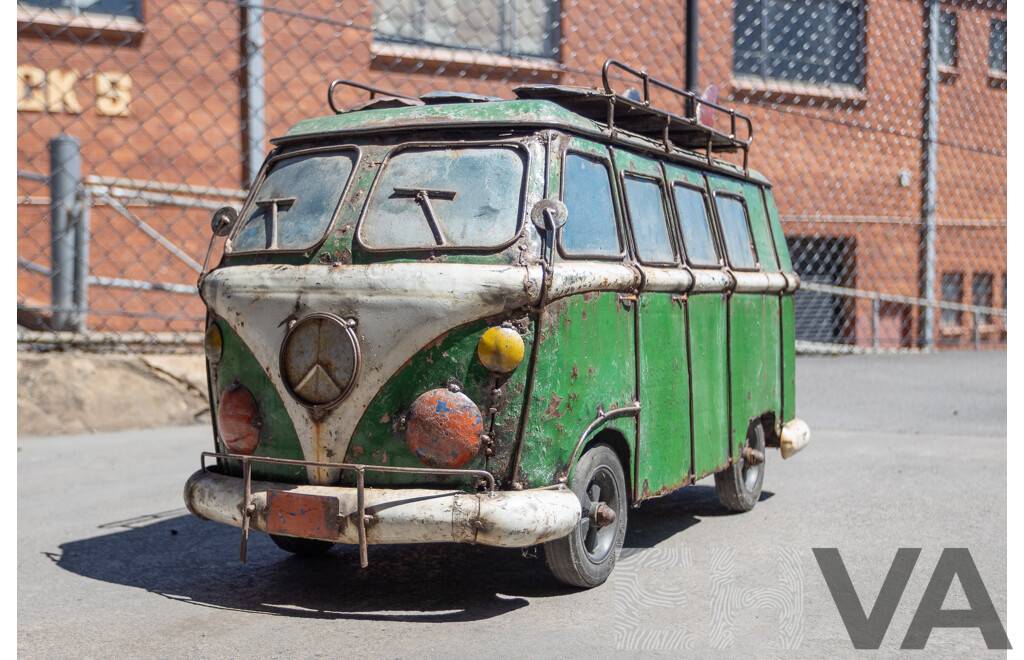 Vintage VW Kombi Style Metal Esky - Lot 1640934 | EHVA