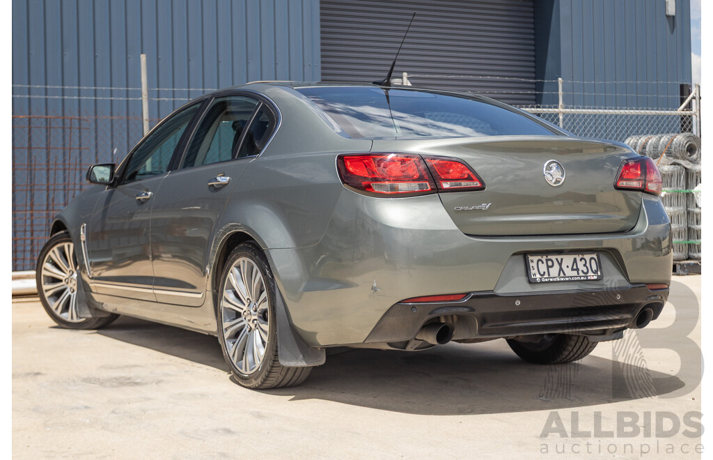 11/2013 Holden VF Calais V 4d Sedan - Lot 1637079 | CARBIDS