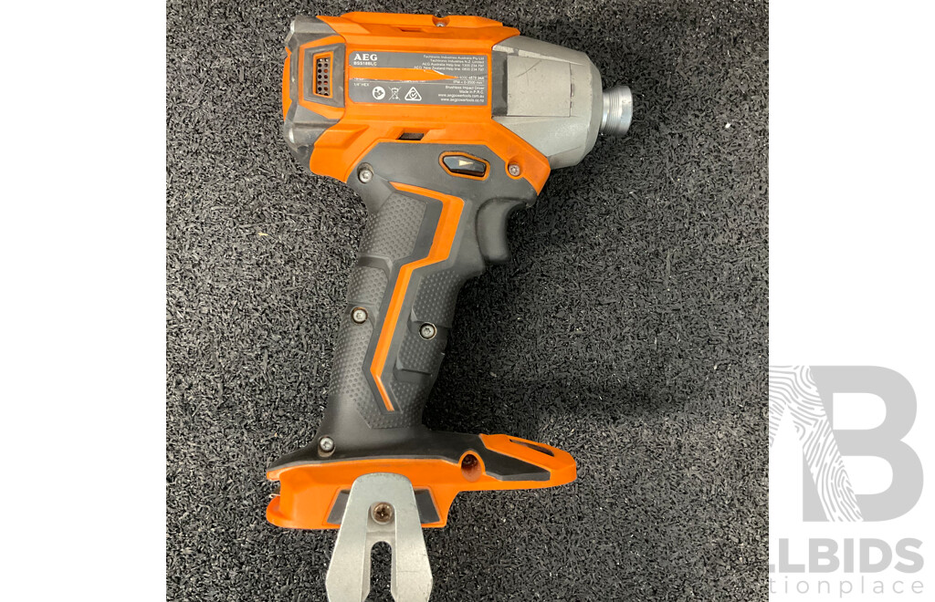 AEG BSS18C12Z Impact Wrench Impact - Lot 1637075 | ALLBIDS